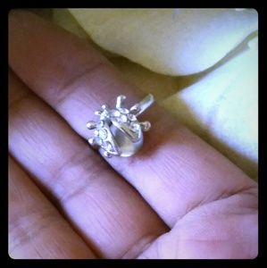 Vintage | Jewelry | Vintage Rhinestone Ladybug Ring | Poshmark